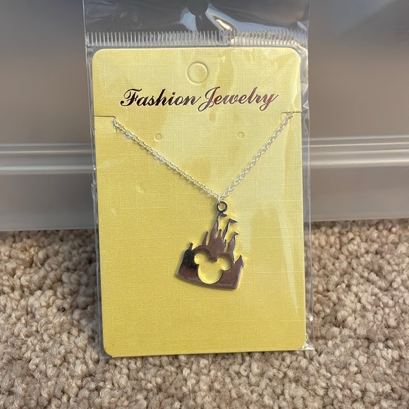 Accessories | Disney Castle Necklace | Poshmark